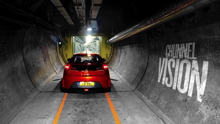 Top Gear drives the Channel Tunnel