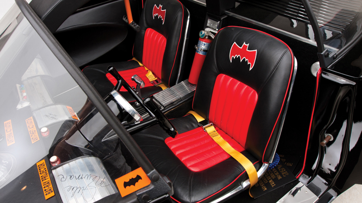Original Batmobile Interior
