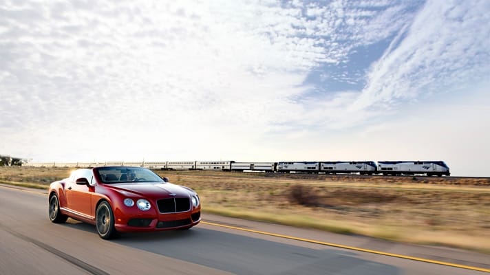 Car vs train across the United States | Top Gear