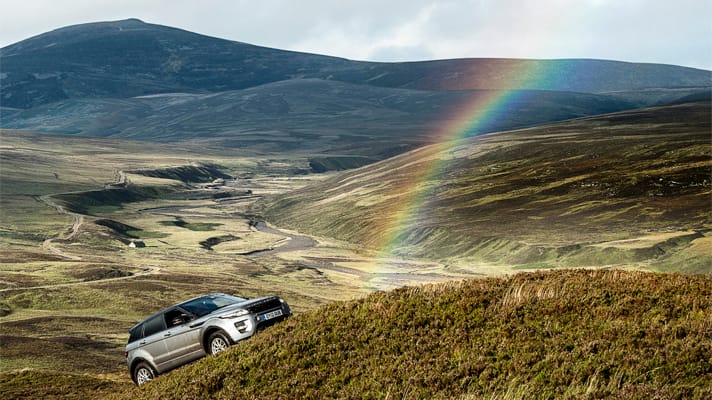 Top Gear’s Range Rover Evoque vs Scotland | Top Gear