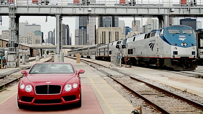 Car vs train across the United States | Top Gear