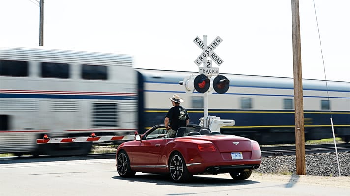 Car vs train across the United States | Top Gear