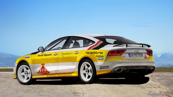 Audi RS7 Group B rally car rendered | Top Gear