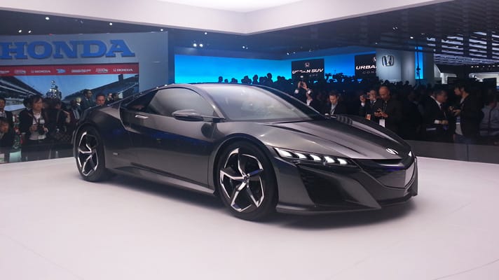 The new Honda NSX gets closer… | Top Gear