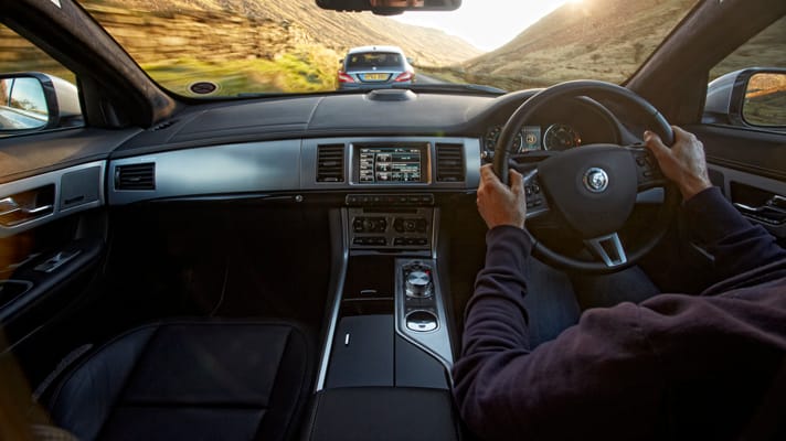 Jaguar XF Sportbrake vs Merc CLS Shooting Brake | Top Gear