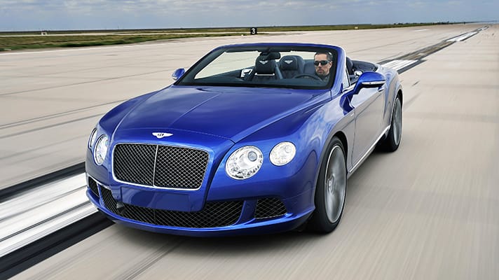200mph in a Bentley GT Speed! | Top Gear