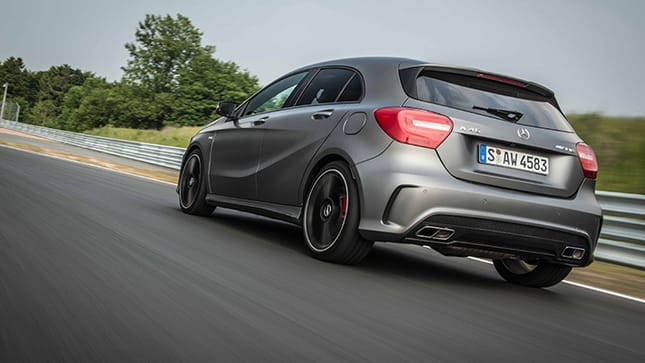 Gallery: driving the Mercedes A45 AMG