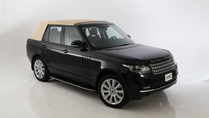 Behold: a convertible Range Rover