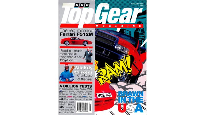 Top Gear magazine in 1995