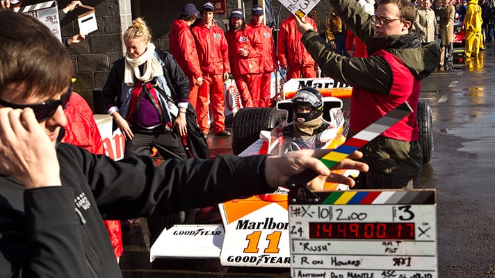 Exclusive: behind the scenes on Rush | Top Gear