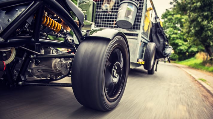 Top Gear takes an Ariel Atom racing