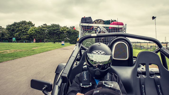 Top Gear takes an Ariel Atom racing