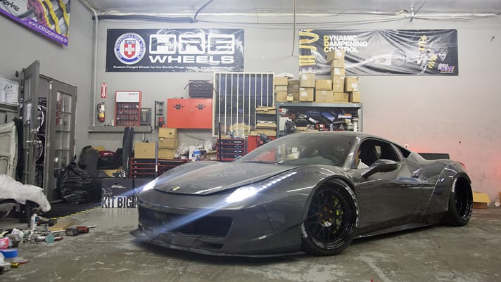 Meet the world's strangest Ferrari 458