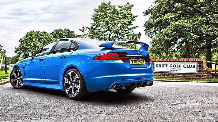 Smoking gun: Top Gear in the Jag XFR-S | Top Gear