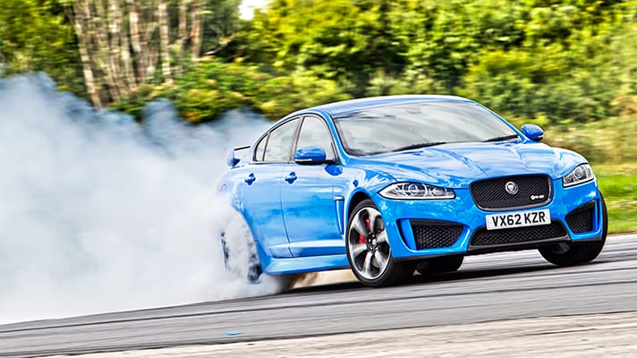 Smoking gun: Top Gear in the Jag XFR-S | Top Gear