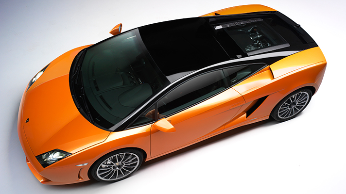 Lamborghini Gallardo Top View