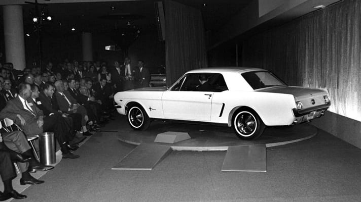 Here's a brief history of the Ford Mustang