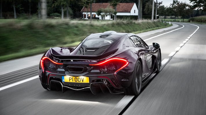 Jeremy Clarkson drives the McLaren P1