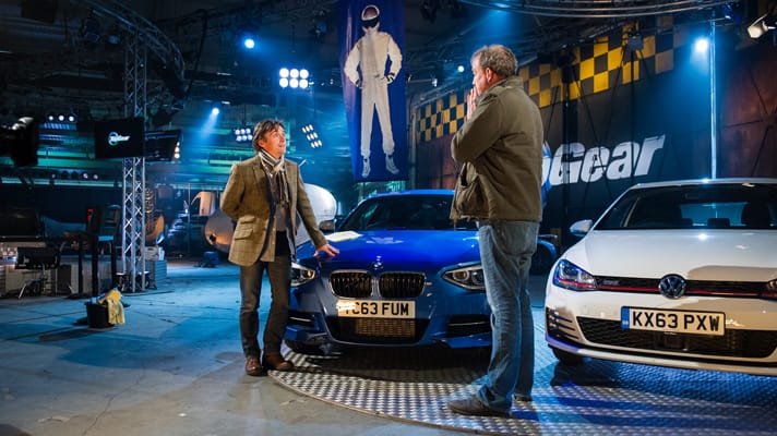 Behind the scenes on this week's Top Gear
