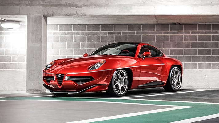 Driving the gorgeous Touring Disco Volante