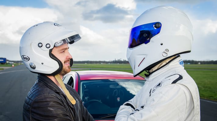 Behind the scenes on this week's Top Gear