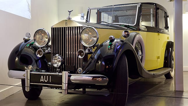 Bond's car collection comes to London