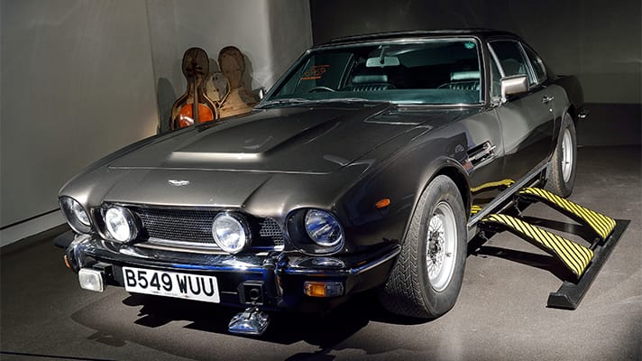 Bond's car collection comes to London
