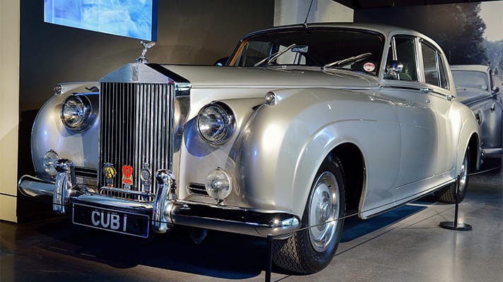 Bond's car collection comes to London