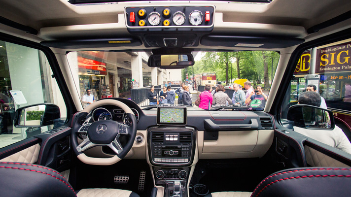 Brabus 6x6 Interior
