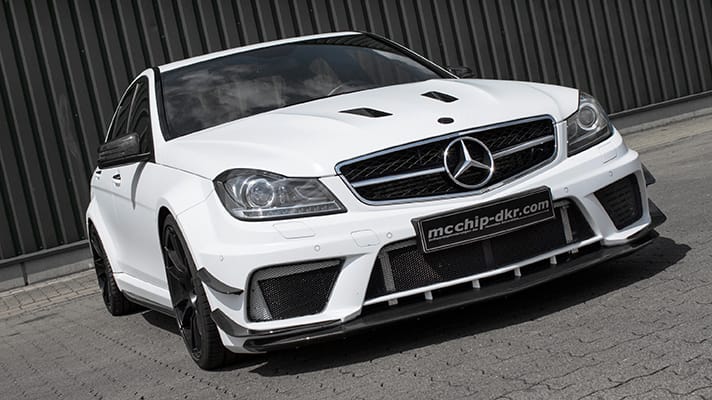 Somebody has built an 830bhp Merc C63