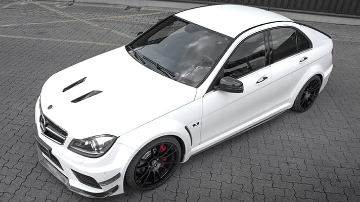Somebody has built an 830bhp Merc C63