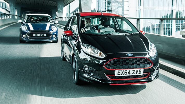 Mini Cooper vs Ford Fiesta EcoBoost