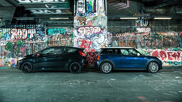 Mini Cooper vs Ford Fiesta EcoBoost