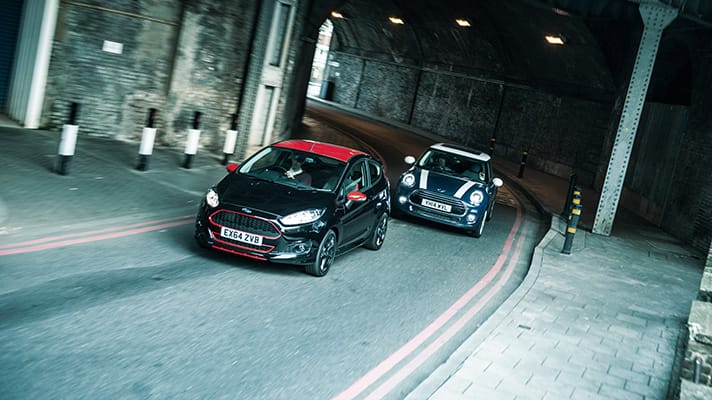 Mini Cooper vs Ford Fiesta EcoBoost
