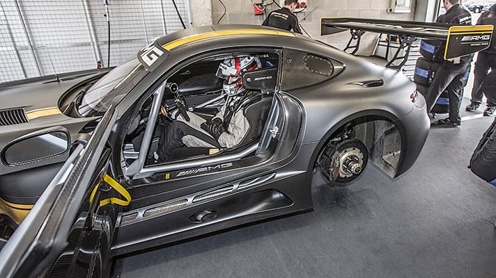 Up close with Merc’s AMG GT3 racer