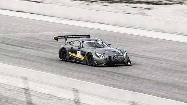 Up close with Merc’s AMG GT3 racer