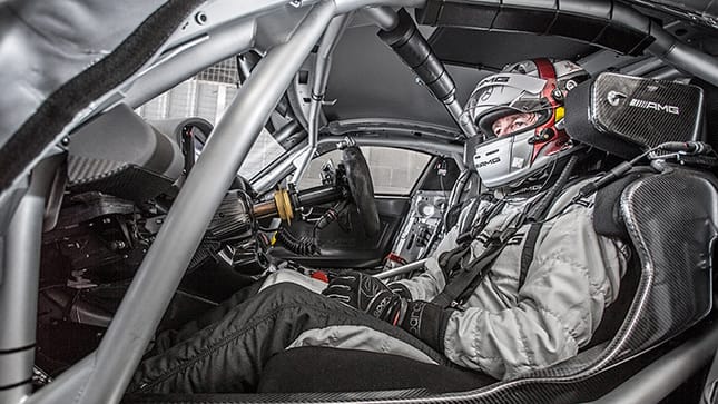 Up close with Merc’s AMG GT3 racer