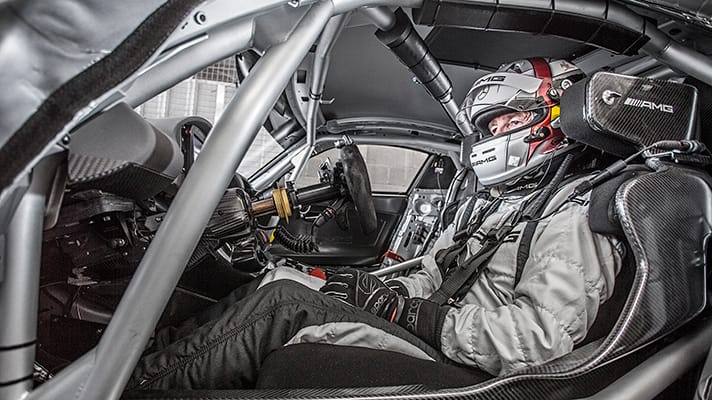 Up close with Merc’s AMG GT3 racer