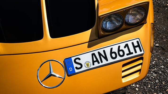 TG drives the Merc C111 concept