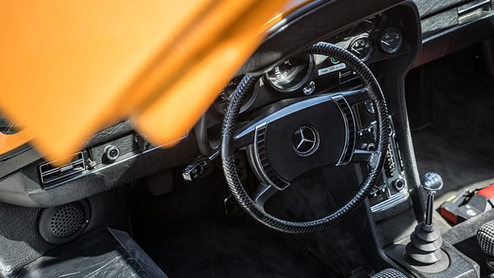TG drives the Merc C111 concept