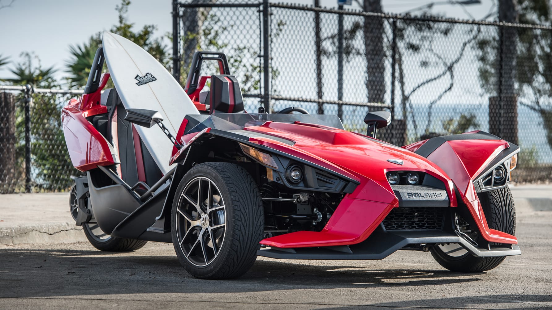California’s bikers meet the Polaris Slingshot | Top Gear