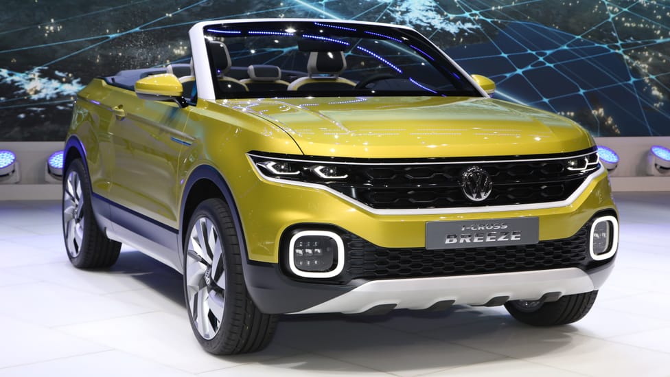 The VW T-Cross is a Polo-sized convertible SUV | Top Gear