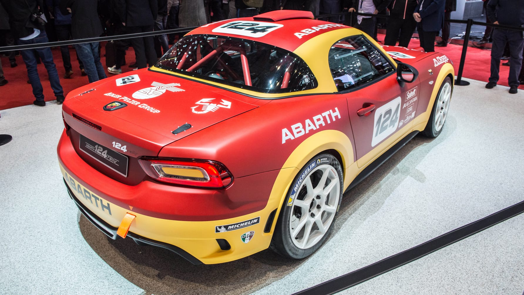 Abarth's 124 Spider is here, and there's a 300bhp rally version | Top Gear