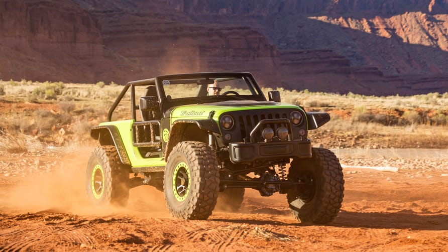 Hooning Jeep’s demonic, 707bhp Trailcat | Top Gear