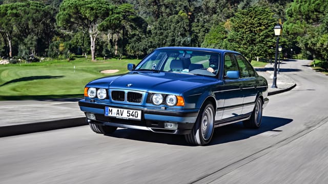 Driving every generation of the BMW 5 Series | Top Gear