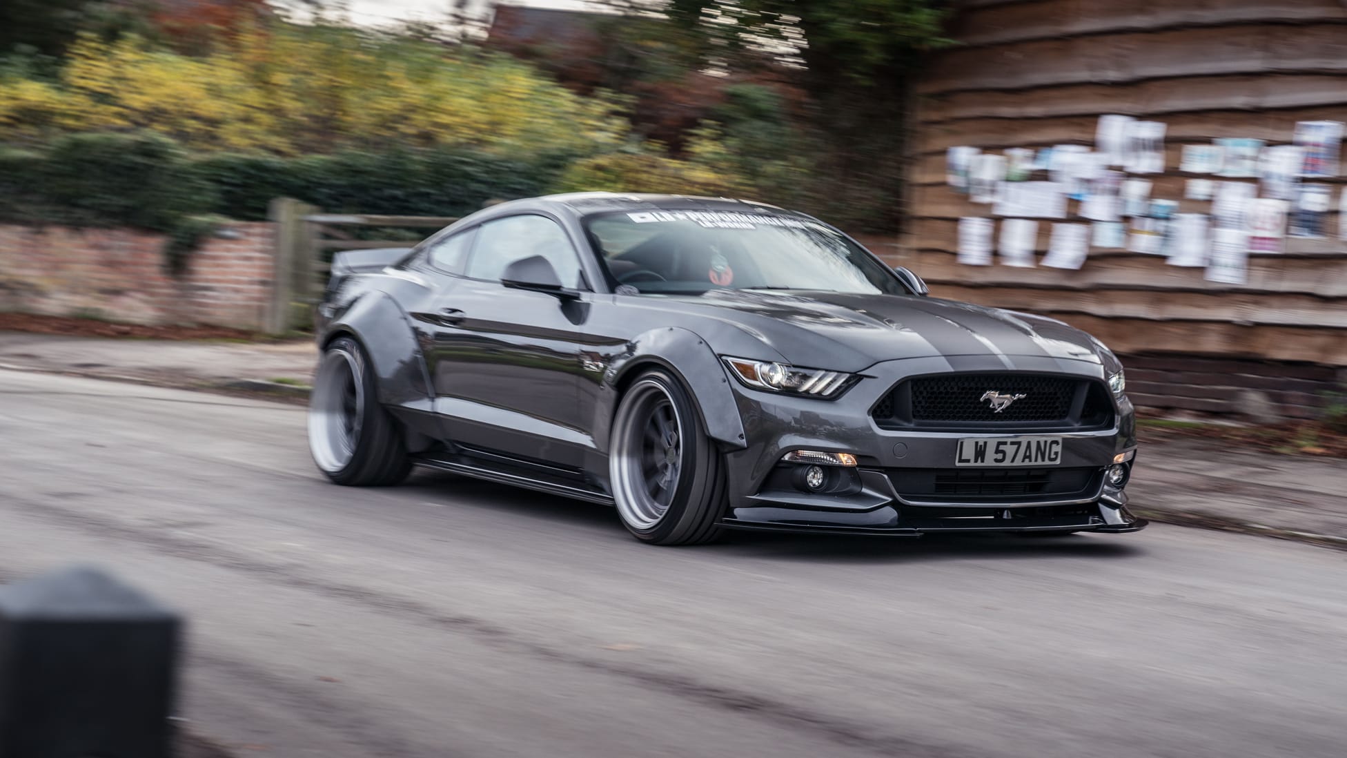 Driving Liberty Walk's monster Mustang | Top Gear