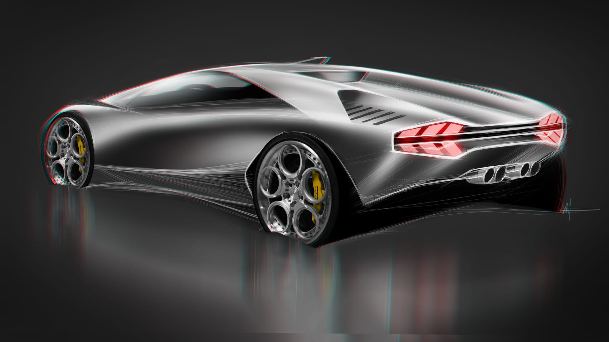 Recreating the Lambo Countach as a modern supercar | Top Gear