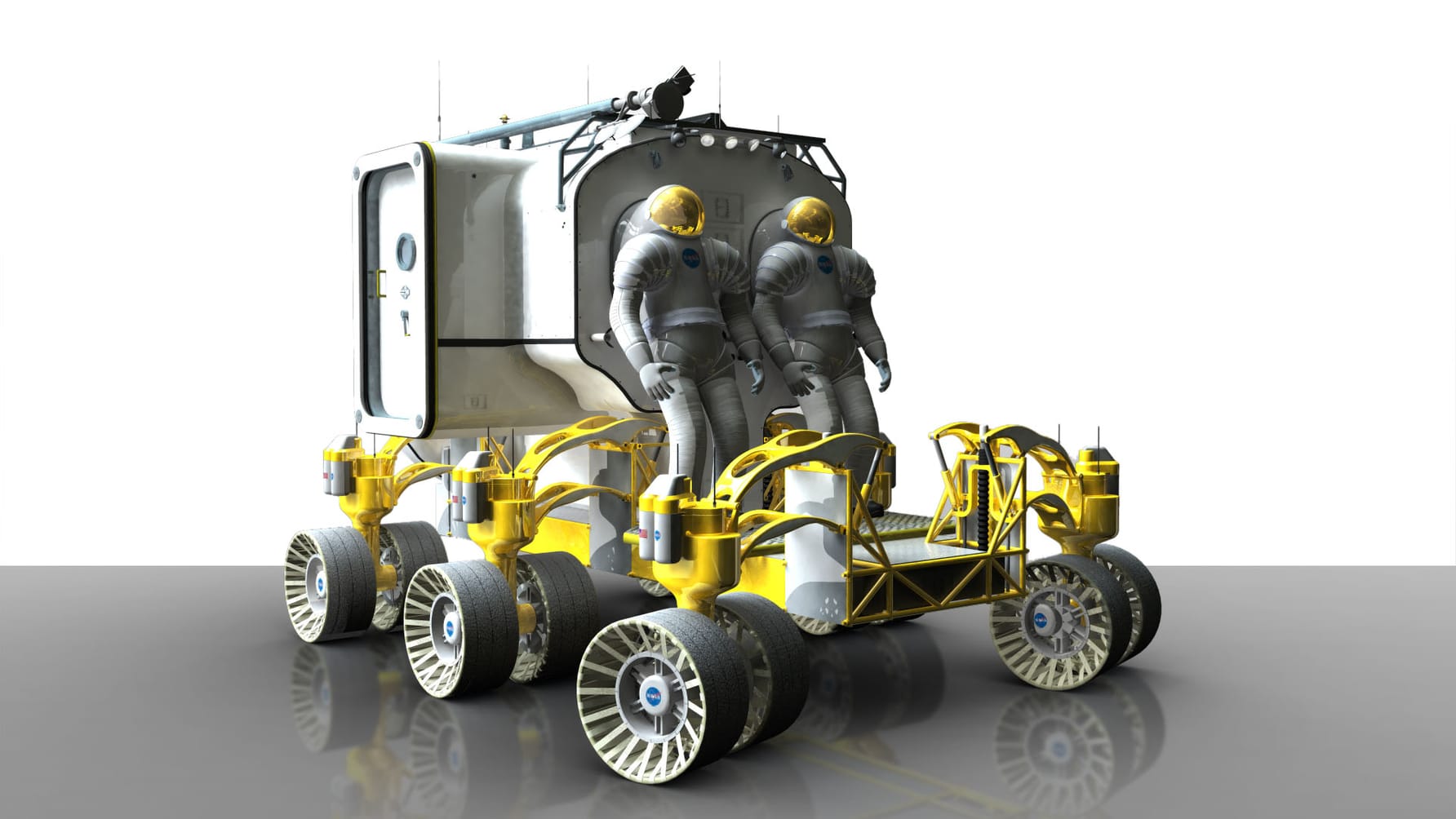 Top Gear drives NASA's Lunar Electric Rover | Top Gear