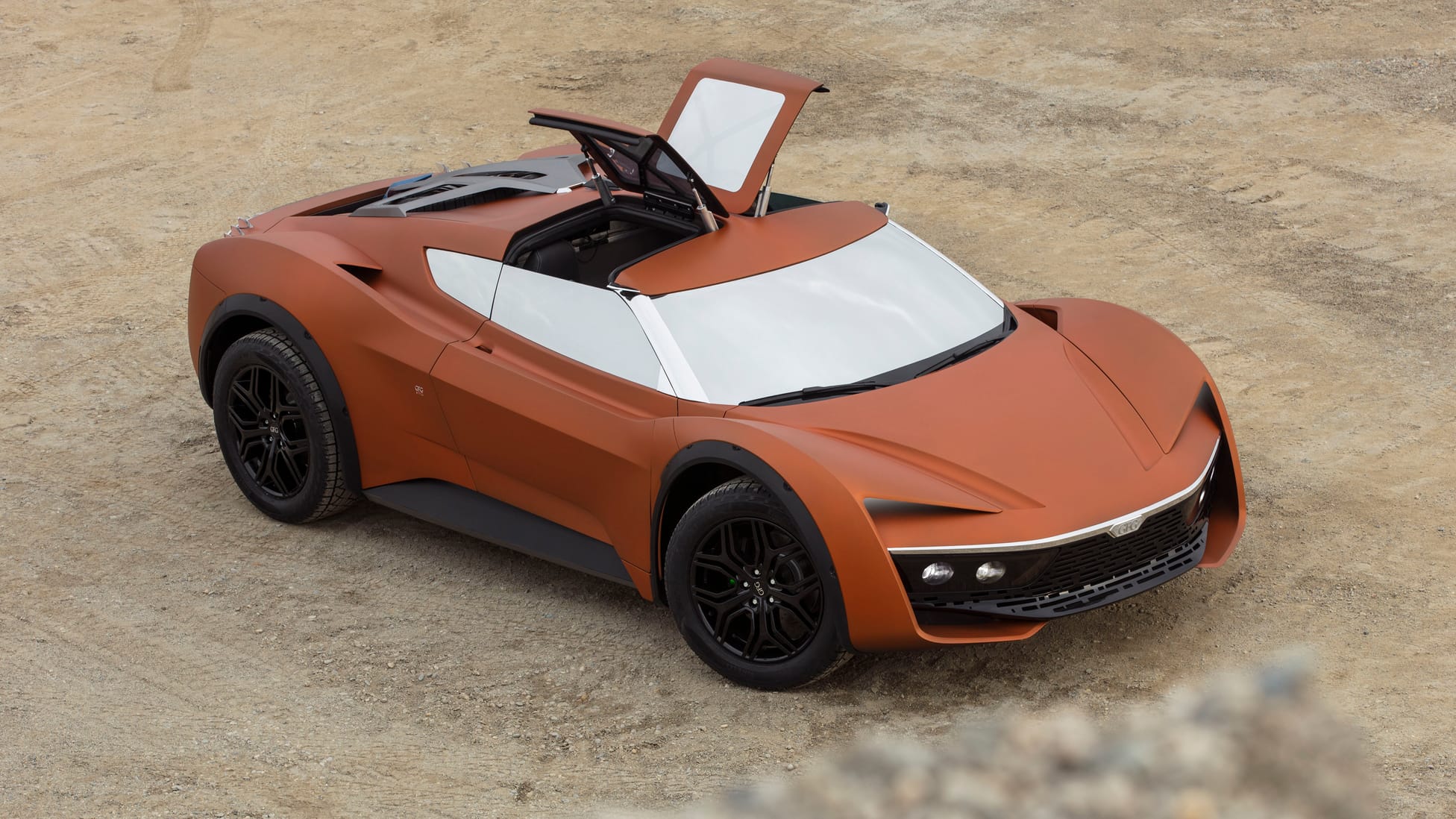 The Bandini Dora is a roofless, 536bhp two-seat super-EV | Top Gear