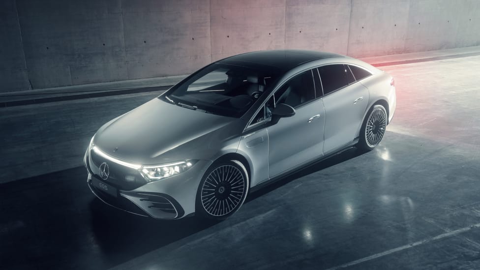 Mercedes EQS: sit back and relax into the best EV interior | Top Gear